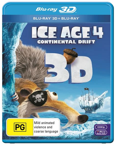 Buy Ice Age 4 Continental Drift On 3d Bluray Sanity