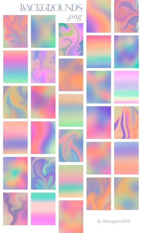 Aura Gradient Shapes And Textures Abstract Poster Aura Abstract