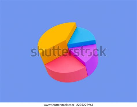3d Minimal Pie Chart Data Analysis Stock Illustration 2275227961 Shutterstock