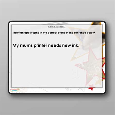 Year 5 Plural And Possessive Modelling Ppt Resource Classroom Secrets