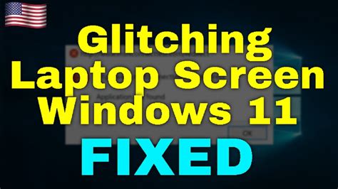 How To Fix Glitching Laptop Screen Windows 11 Youtube