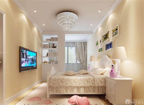 最新儿童房乳胶漆绿颜色装修效果图片女孩 别墅设计图