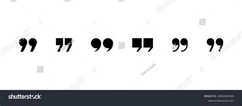 견적 상자 프레임 아이콘 세트 기호에 스톡 벡터로열티 프리 2452420335 Shutterstock