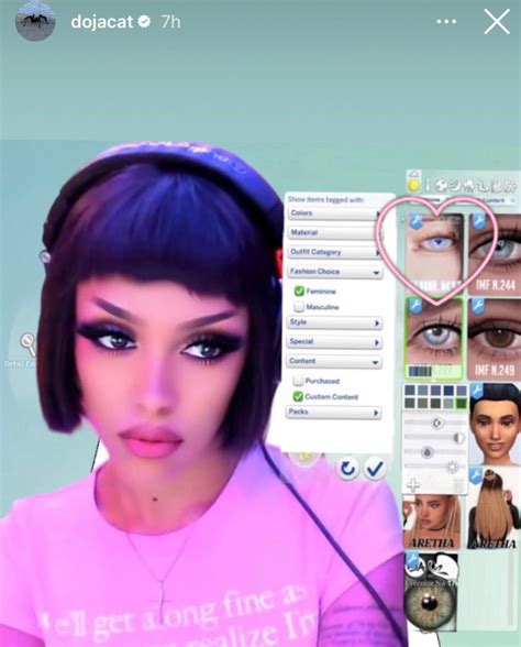 Oh My God Doja😭😭😭 Im Crying Shes Using My Cc🥺🥺 づ💗⊂ I Cant