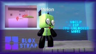 Roblox Showcase Modding Roblox Using BloxStrap FFlags ESP Noclip FPS Booster Unlocker More