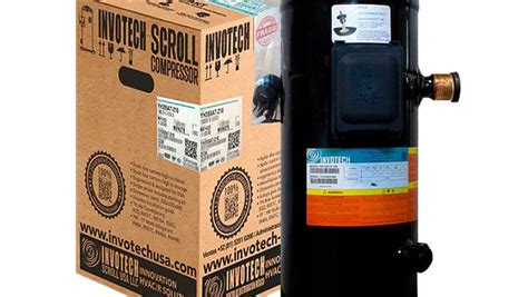 Invotech Ym70e7g Q100 Scroll Compressor 4hp R404a 3ph 220v Mbp