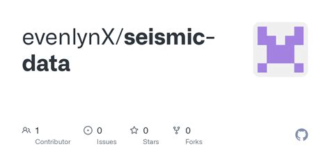 Github Evenlynxseismic Data