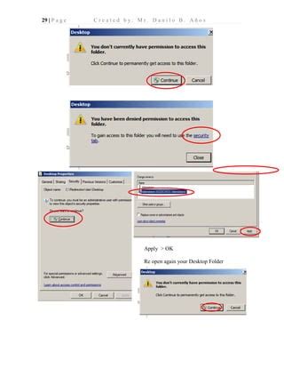 COC Setup Computer Systems PDF COC Setup Computer Systems PDF