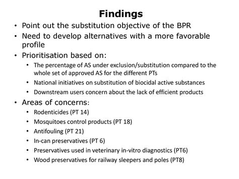 Substitution Of Substances Of High Concern Ppt Download