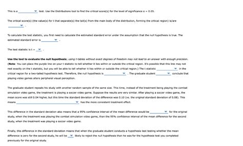 [solved] 8 A Two Tailed Hypothesis Test For A Repeated M