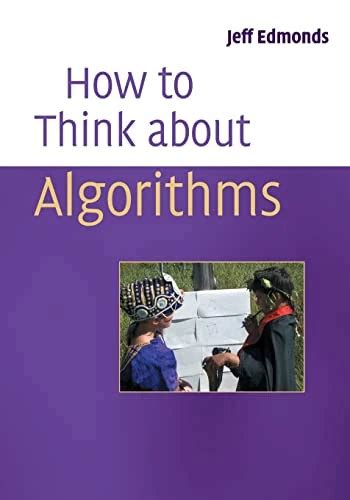 How To Think About Algorithms Edmonds Jeff £849 Picclick Uk