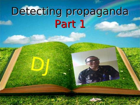 Ppt Detecting Propaganda Techniques Part 1 Dokumen Tips