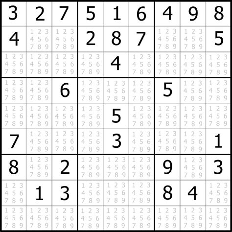 Printable Sudoku Puzzles Free Pdf Sudoku Puzzles Printable