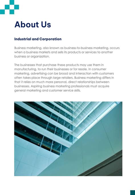 Maximum Blue Business Proposal Template Infografolio