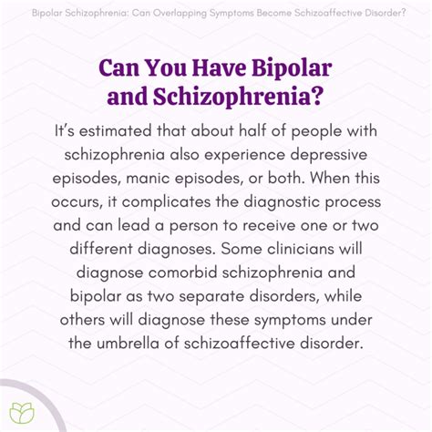 Can I Be Diagnosed With Bipolar And Schizophrenia