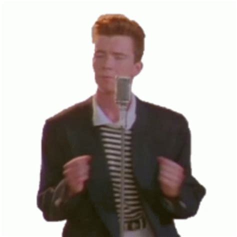 Never Gonna Give You Up Rick Sticker Never Gonna Give You Up Rick