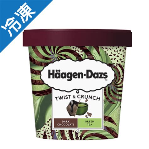 哈根達斯巧克力抹茶巧脆冰淇淋420ml杯【愛買冷凍】 冰淇淋 Yahoo奇摩購物中心