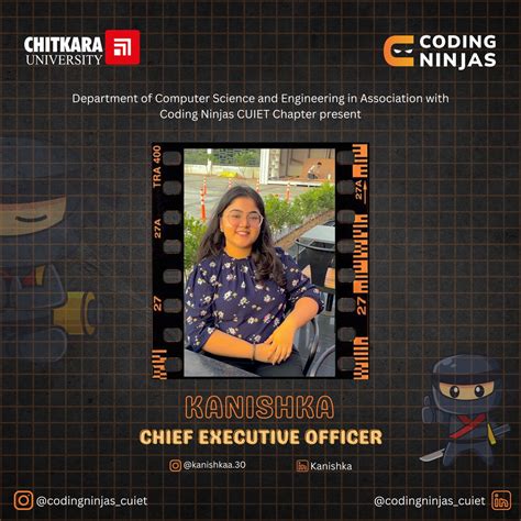 Codingninjas Cncuiet Chitkarauniversity Chitkara Leadership