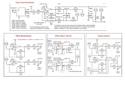 Mixer Power Supply Schematic Diagram Circuit Diagram