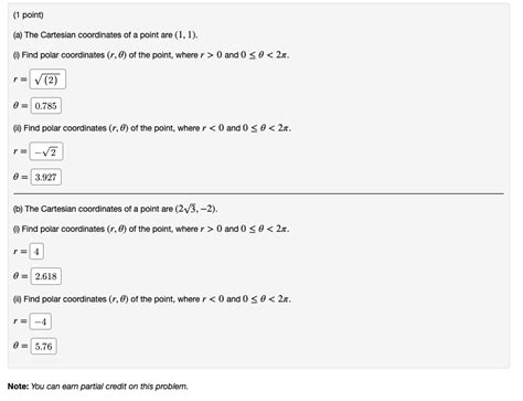 solved 1 point suppose a curve is traced by the