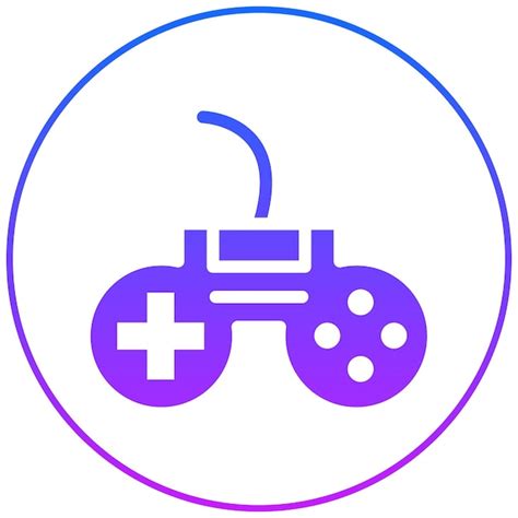 컨트롤러 아이콘 프리미엄 벡터