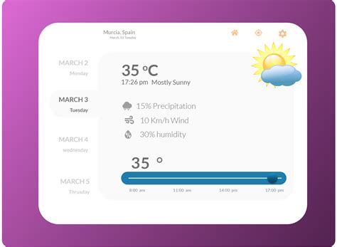 Thermostat Interface Behance