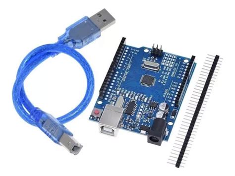 Compatível Arduino Uno R3 Atmega328 Smd Com Cabo Usb Mercadolivre