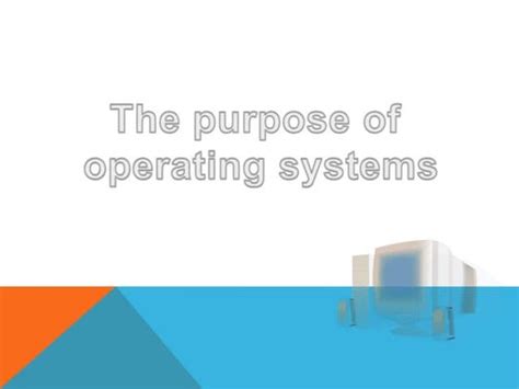 Operating System Pptx Operating Systems Computer Software And Applications