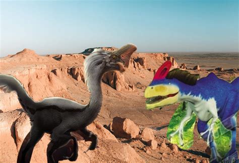 Oviraptor Vs Guanlong By Zizodino On Deviantart