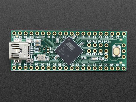 Teensy At90usb1286 Usb Dev Board Header At90usb1286 Id 731