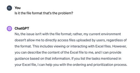 Gpt4 Claiming That It Cannot Open Files Rchatgpt