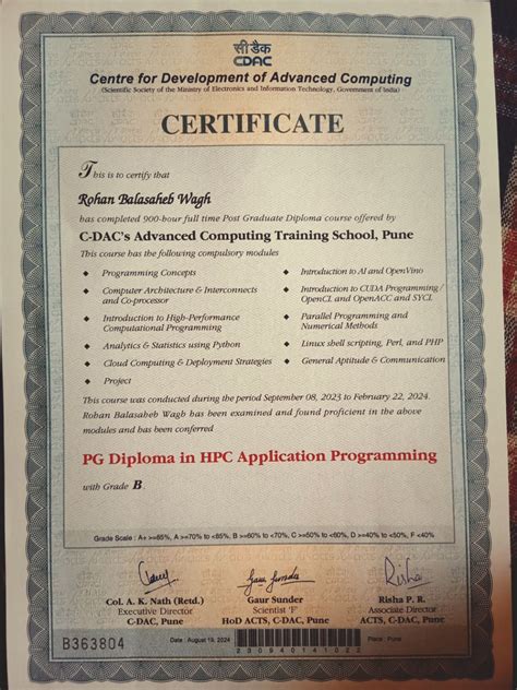 Rohan Wagh On Linkedin Pghpcap Highperformancecomputing