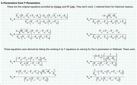 Z Y Parameters At Elijah Topp Blog
