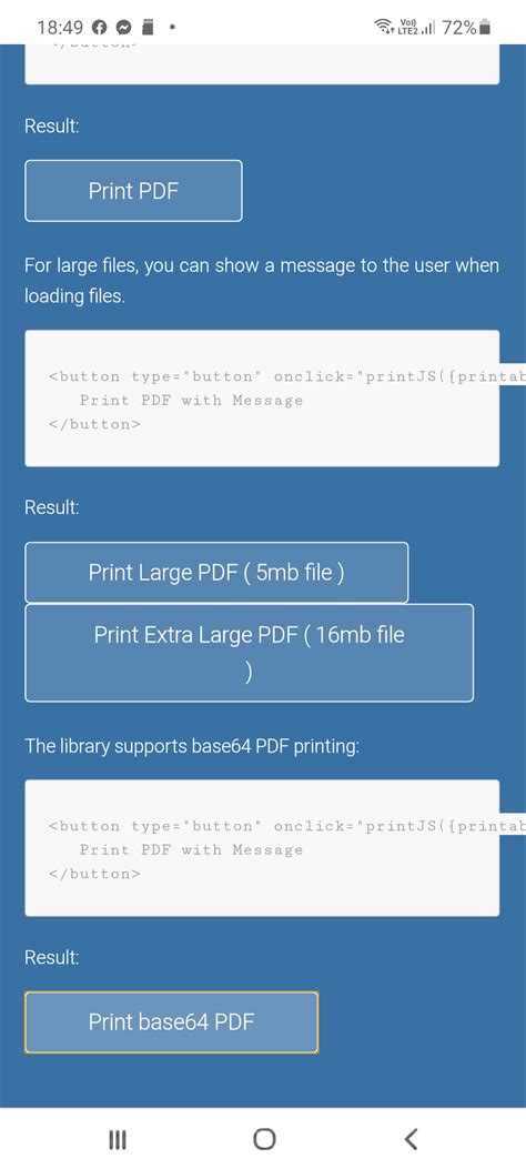 Impossible To Print A Pdf From A Mobile Or Ipad Issue Crabbly Print Js Github