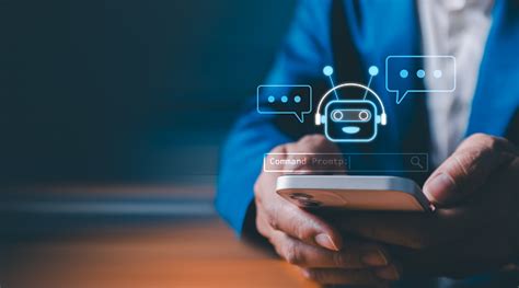 Man Using Hand Ai Artificial Intelligence To Generate Content Text To