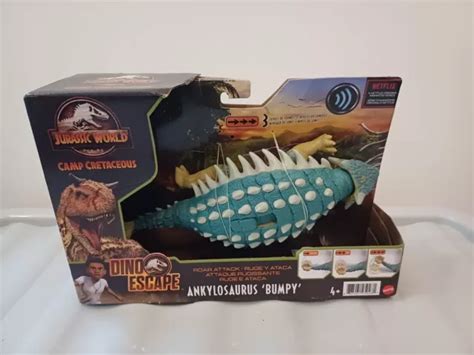 Jurassic World Camp Cretaceous Roar Attack Ankylosaurus Bumpy Figure