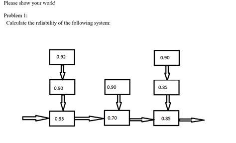 Solved Please Show Your Work Problem Calculate The Chegg