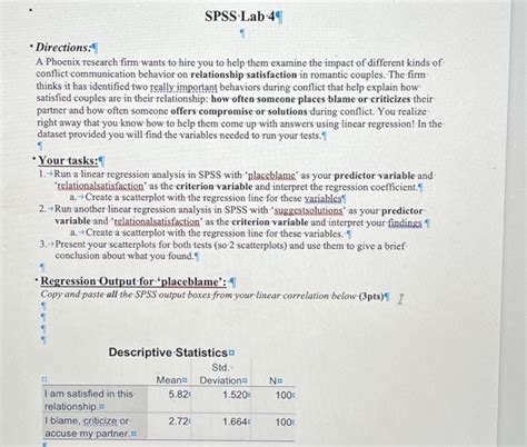 Solved Interpret The Significance Of The Regression