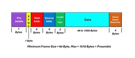 What Are The Various Typesformats Of Ethernet Frames Sierra