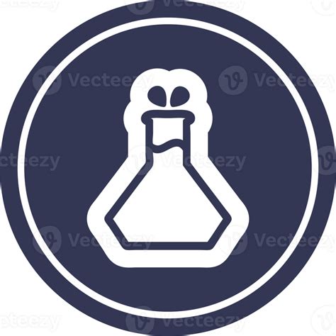 Science Experiment Circular Icon Symbol 45024696 Png
