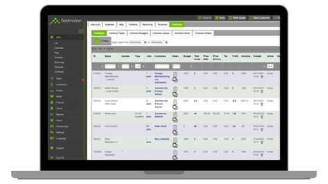 Contracts Job Management Software