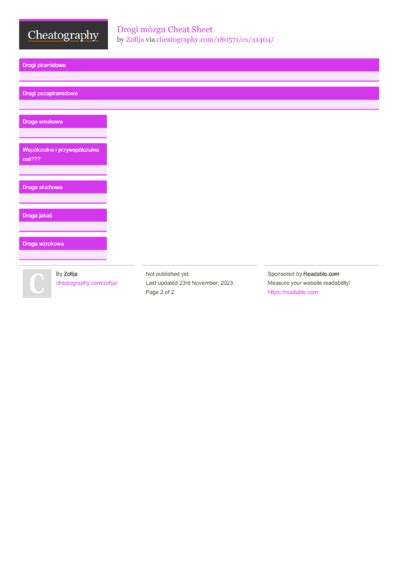 3318 Education Cheat Sheets Cheat Sheets For Every