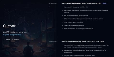 更新了！带 Agent 的 Cursor 太疯狂了agent Composer Is Currently Only Supported Using A Csdn博客