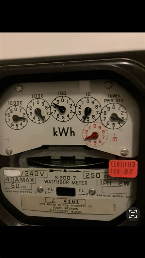 Can Someone Read This Old Meter Please — Moneysavingexpert Forum