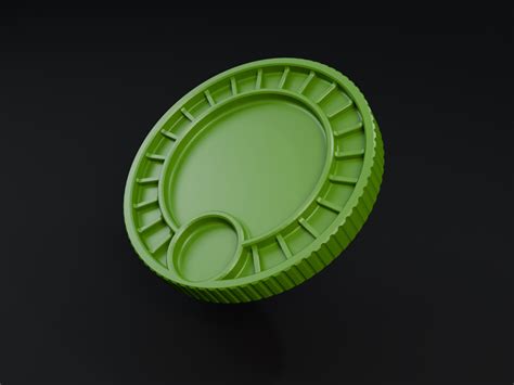 yet another empty token 40 mm by georgmakerworld download free 3d models