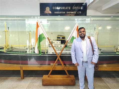 Vaibhav Srivastava On Linkedin Hindustanshipyardlimited Vizag Maritimeexcellence Makeinindia