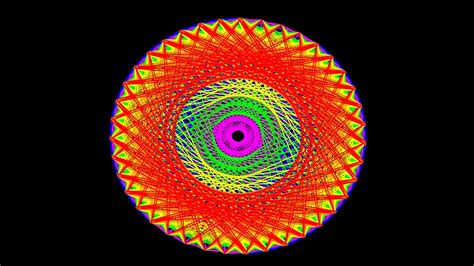 Mandala Color Morph Patterns 29 35 ROYGBP YouTube