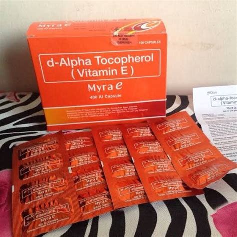 Myra E 400iu 100s 1 Box Lazada PH