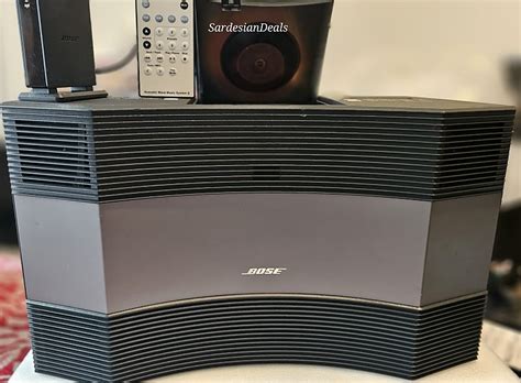 Bose Acoustic Wave Music System Ii Wave Music Bluetooth Reverb