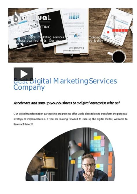 Ppt Top Digital Marketing Services Provider Baniwal Infotech Powerpoint Presentation Free
